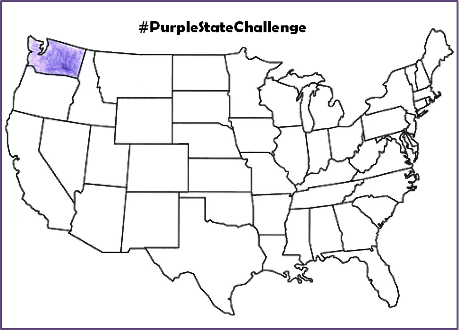 Purple State Challenge – Washington – Being Goode